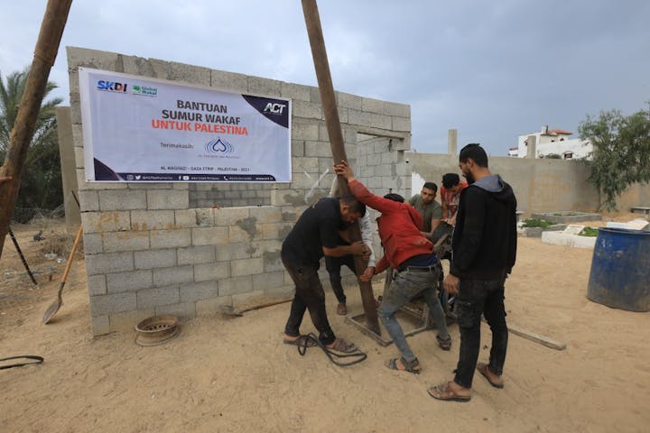 PATUNGAN BANGUN SUMUR WAKAF UNTUK PALESTINA
