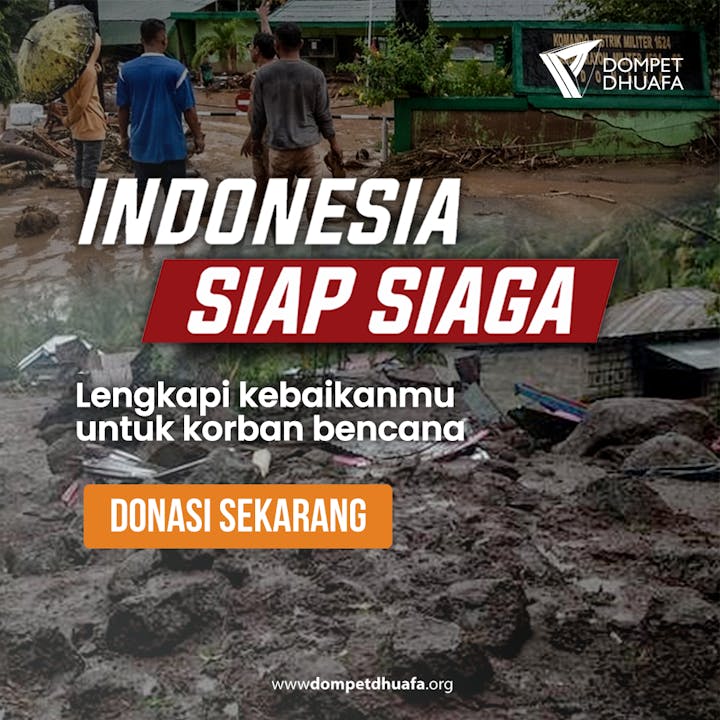 Peduli Korban Bencana Indonesia - Dompet Dhuafa