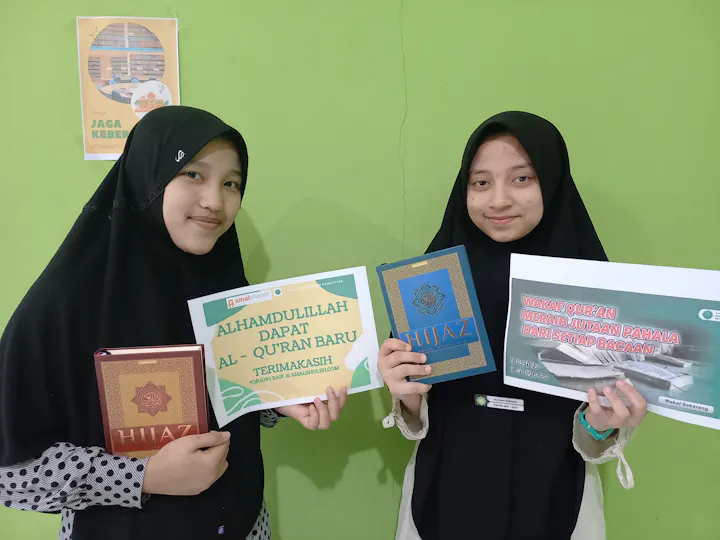 Wakaf Alquran Baru Untuk Santri Hafalan Quran 30 Juz