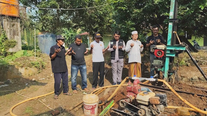 Gerakan Wakaf Sumur Air Bersih