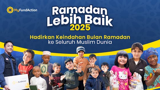 Berbagi ke Muslim Dunia untuk Ramadan Lebih Istimewa