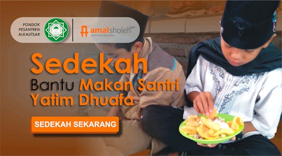 Patungan Makan Santri Yatim Dhuafa