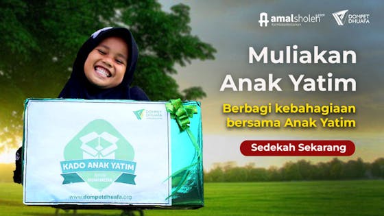 Kirim 1.000 Kado untuk Yatim dan Dhuafa