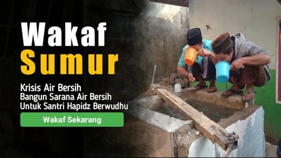 Wakaf Sumur, Bantu Yatim Bisa Berwudhu
