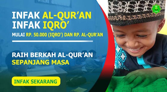 Infak Al-Qur'an dan Iqro' Terbaik untuk Santri dan Masyarakat Yang ...