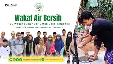 Gerakan Wakaf Sumur Air Bersih