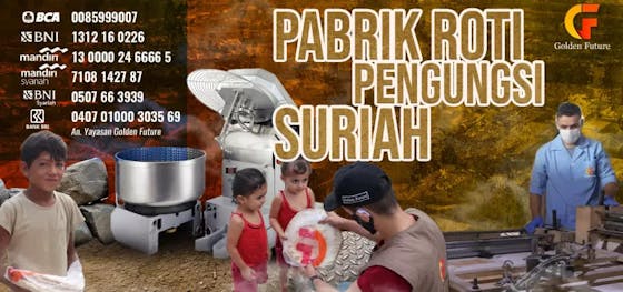 Pabrik Roti untuk Suriah