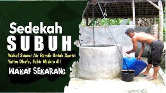 Wakaf Subuh Rizki Tumbuh, Bangun Sarana Wudhu Yatim Panti Asuhan