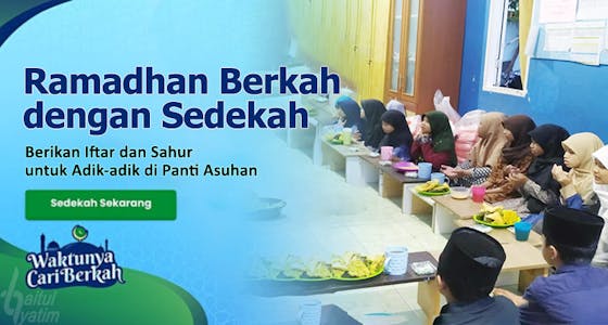 Sedekah Sahur & Iftar Santri Yatim Dhuafa