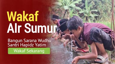 WAKAF SUBUH, Bantu Bangun Sarana Wudhu Yatim