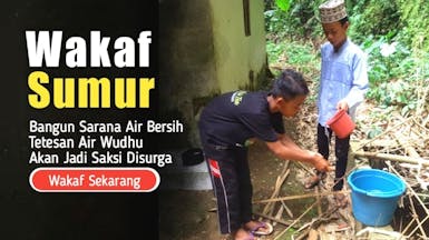 WAKAF JUMAT, Bangun Sarana Air Bersih Panti Yatim