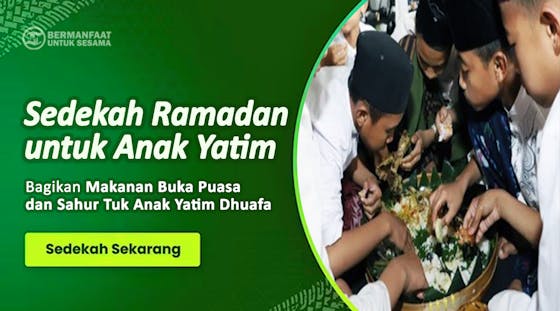Sedekah Makan Berbuka Puasa Yatim Dhuafa