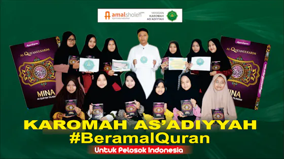 Sedekah Rutin Wakaf Jumah Al Quran Rusak Ganti Alquran Baru