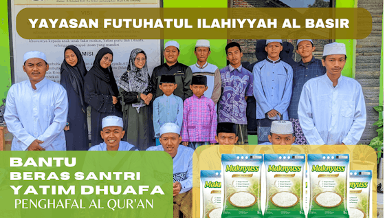 Sedekah Makan Untuk Santri Yatim Dhuafa