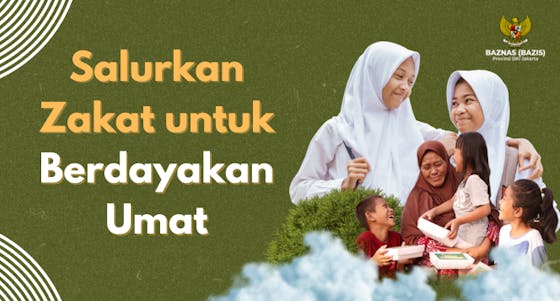 Sedekah Rutin Zakat Mudah Via Online bersama Baznas Bazis DKI