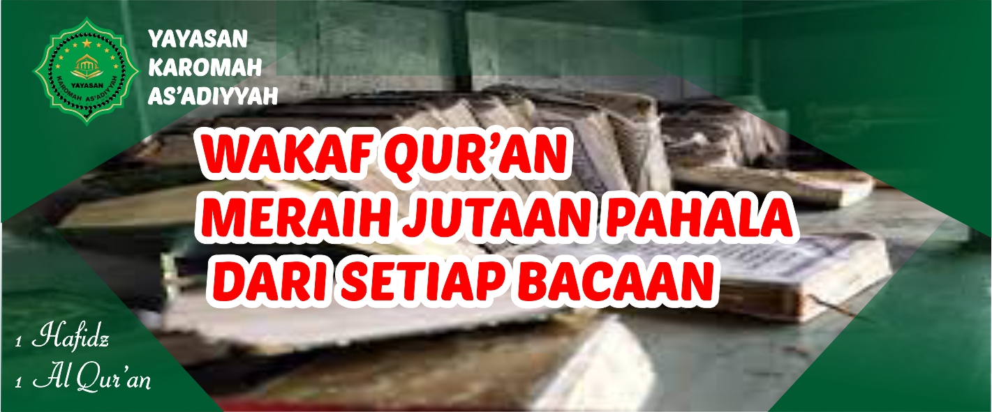 Al Quran Mereka Rusak Wakaf Alquran Baru Untuk Santri Penghafal Alquran