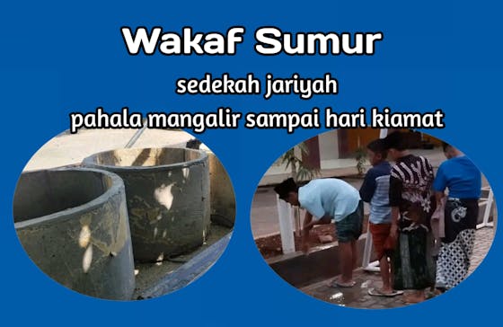 Wakaf Sumur untuk santri yatim tahfidz