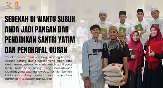 Sedekah Rutin Program Sedekah Subuh Rutin