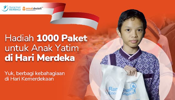 Yatim Merdeka - Hadiah 1000 Paket Untuk Anak Yatim di Hari Merdeka ...