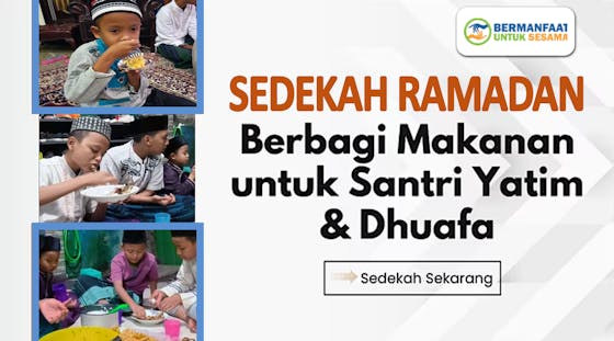 Sedekah Makan Buka Puasa Untuk Yatim