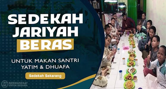 Sedekah Beras untuk Makan Yatim & Dhuafa