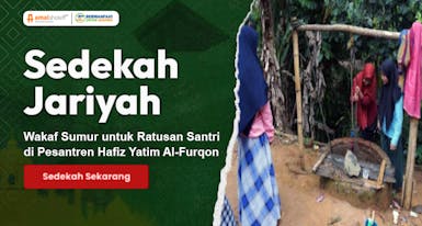 Alirkan Wakaf Sarana Air Bersih For Hafiz Yatim Al-Furqon