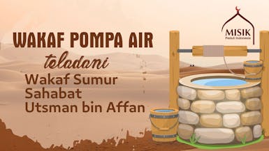 Wakaf Mesin Pompa Air untuk Masjid