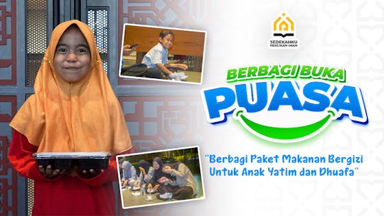 BERBAGI BUKA PUASA YATIM DHUAFA