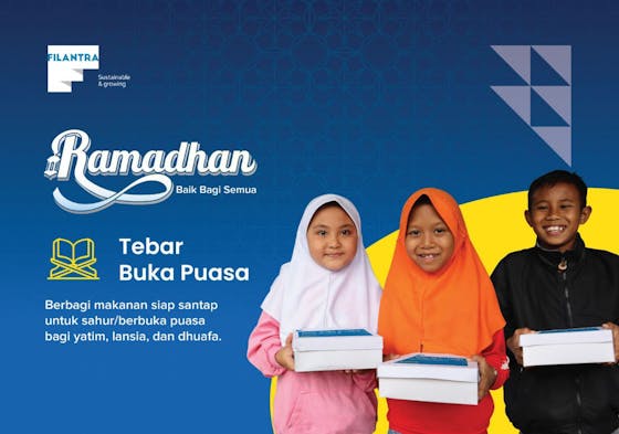 Berbagi Paket Buka Puasa Untuk Yatim dan Dhuafa